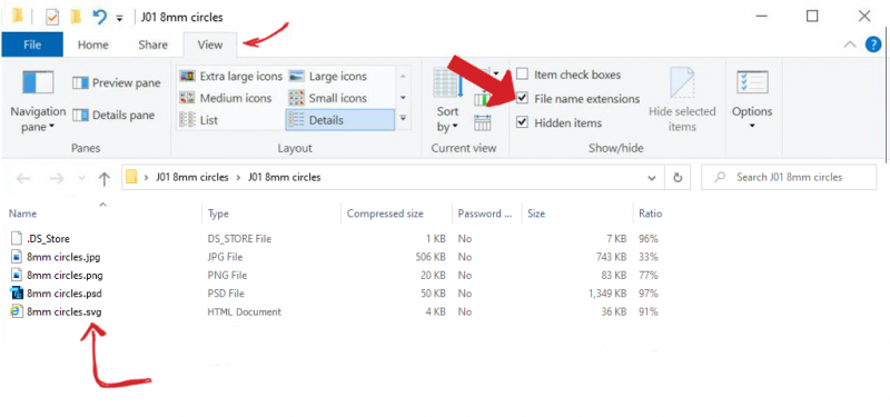 SVG files show up as HTML files on Windows 10 - Svg Baby