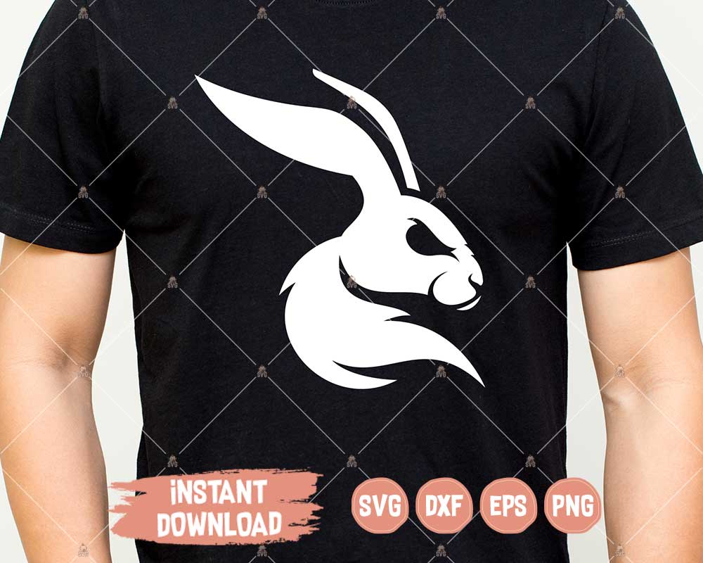 Angry Bunny SVG, Angry Rabbit Cut Files - Svg Baby